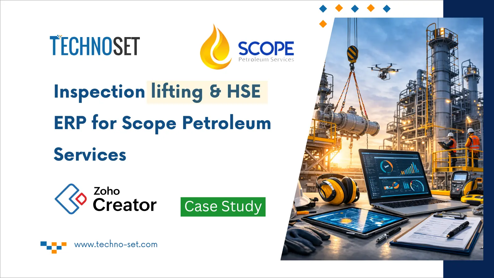 Inspection & lifting inspection ERP for Petroleum Services